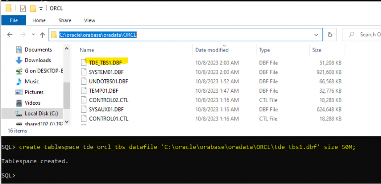 Setup TDE Encryption In Oracle 19c Database – DBA Notes