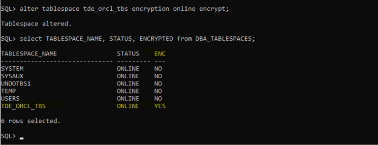 Setup TDE Encryption In Oracle 19c Database – DBA Notes